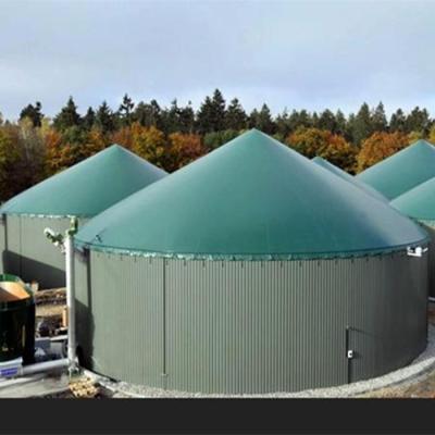 China PVC Foil Single Membrane Biogas Cover Customized Design For Steel Or Concrete Tanks for sale