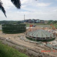 China GFS Technology Bolted Steel Storage Tank With Two Layer Enamelled Sheets Coated for sale