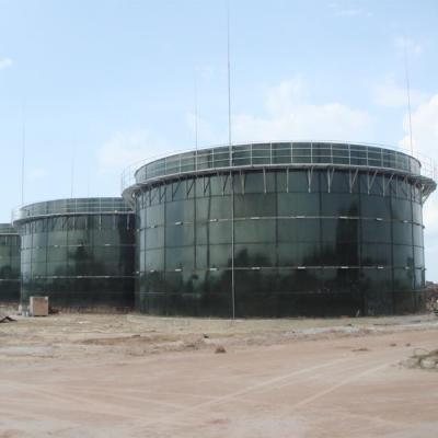 China Enamel Coated Steel Tank As Biogas Digester Superior Corrosion Resistance for sale