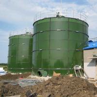 China Porcelain Enamel Bolted Tank Glass Fused To Steel Tank For Ground Water Storage for sale
