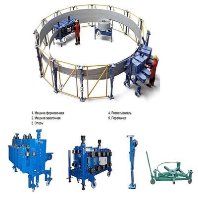 China Galvanized Steel Lipp Silo Steel Strip Forming Machine Storage Solutions for sale