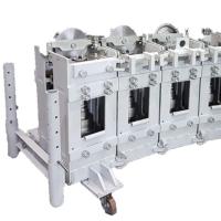 China Galvanized Steel Lipp Silo Forming Machine / Silo Making Machine High Productivity for sale