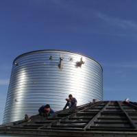 China Galvanized Steel / Clad Steel Waste Oil Storage Tank Various Sizes And Capacities for sale