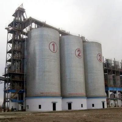 China Unique Construction Design Spiral Silo For Grain Storage 2m To 35m Height for sale