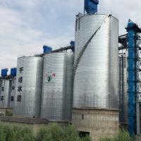 China Easy Installation Reinforcement Spiral Silo For Cement Storage for sale