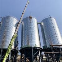 China Easy Installation Reinforcement Spiral Silo For Cement Storage for sale