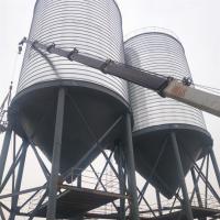 China Easy Installation Reinforcement Spiral Silo For Cement Storage for sale