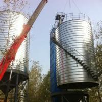 China Easy Installation Reinforcement Spiral Silo For Cement Storage for sale