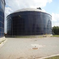 China Flat or Domed Roof Bolted Water Storage Tanks with NSF/ANSI 61 Standards for Industrial Applications for sale