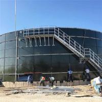 China Flat or Domed Roof Bolted Water Storage Tanks with NSF/ANSI 61 Standards for Industrial Applications for sale