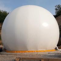 China Double Membrane Biogas Holder with 20-20000m3 Capacity and 3-25mbar Pressure Range for sale