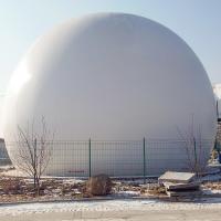 China Double Membrane Biogas Holder with 20-20000m3 Capacity and 3-25mbar Pressure Range for sale