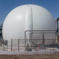China Double Membrane Biogas Holder with 20-20000m3 Capacity and 3-25mbar Pressure Range for sale