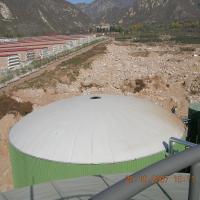 China Custom Double Membrane Biogas Holder with 20+ Year Lifespan, 3-20 mbar Pressure Range, and UV-Resistant Construction for sale