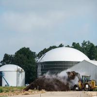 China 1500m³ Rim Mounted Biogas Holder with PVDF Membrane for Biogas Plants - 20-20,000m³ Capacity Range for sale