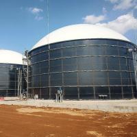 China 1500m³ Rim Mounted Biogas Holder with PVDF Membrane for Biogas Plants - 20-20,000m³ Capacity Range for sale