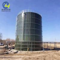 China Dark Green Corrosion Resistant GFS Bolted Tank for Fire Suppression Water Storage - 50m³ to 10,000m³ Capacity with 30+ Year Lifespan for sale