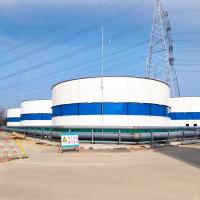 China 3000m³ Glass Fused Bolted Steel Palm Oil Storage Tank with 0.25-0.45mm Coating and 30+ Year Service Life for sale