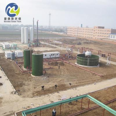 China GFS Glass Fused Bolted Steel Tanks with 3-12mm Steel Plates and 0.25-0.45mm Dual Coating for Fire Water Storage for sale