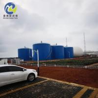 China Safety Glass Fused To Steel Bolted Panel Tanks for Juice Industry Wastewater Treatment - 0.25-0.45mm Coating, 30+ Year Service Life for sale