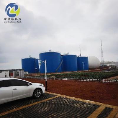 China Safety Glass Fused To Steel Bolted Panel Tanks for Juice Industry Wastewater Treatment - 0.25-0.45mm Coating, 30+ Year Service Life for sale