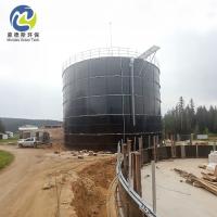 China Dark Green GFS Bolted Steel Storage Tank Modular Design 3-13mm Thickness 30+ Year Lifespan for Food Industry for sale