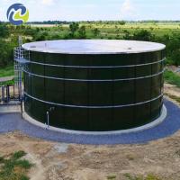 China Acid Proof Porcelain Enamel Bolted GFS Tank 20-20,000m³ Capacity with PH1-PH14 Chemical Resistance for Water Storage for sale