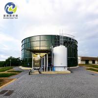 China Acid Proof Porcelain Enamel Bolted GFS Tank 20-20,000m³ Capacity with PH1-PH14 Chemical Resistance for Water Storage for sale