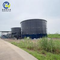 China Glass Fused To Steel Tanks with 0.25-0.45mm Coating Thickness and 30+ Year Service Life for Industrial Storage for sale