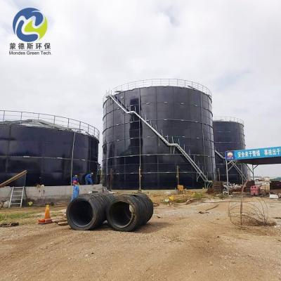 China Glass Fused To Steel Tanks with 0.25-0.45mm Coating Thickness and 30+ Year Service Life for Industrial Storage for sale