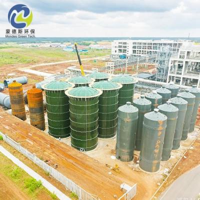 China 6.0 Mohs Hardness Glass Lined Bolted Steel Tanks with 0.25-0.45mm Coating for Water Storage and Industrial Applications for sale