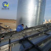 China Galvanized Spiral Steel Silo for Slag Storage - 3-50m Diameter, 40-15,000 m³ Capacity Lipp Silos for sale