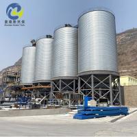 China High Strength Spiral Steel Silo for Lime Storage 40-15000 m³ Capacity 3-50m Diameter Construction Agriculture for sale