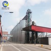 China Customizable Spiral Galvanized Steel Silo for Calcined Petroleum Coke Storage - 40-15,000 m³ Capacity, 3-50m Diameter for sale