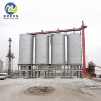 China Spiral Steel Agricultural Fertilizer Storage Silo 2mm-6mm Thickness with 2000-10000 Ton Capacity Options for sale