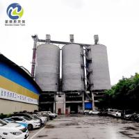 China Spiral Steel Agricultural Fertilizer Storage Silo 2mm-6mm Thickness with 2000-10000 Ton Capacity Options for sale