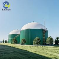 China Double Membrane PVC Biogas Storage Balloon 20m3 to 20000m3 Capacity for Digester Systems for sale
