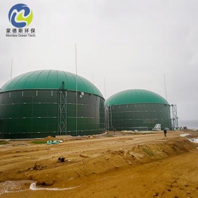 China Customizable Weather Resistant Biogas Balloon Storage System for Wastewater Treatment - 2000 m³ Capacity, 15-20 Year Lifespan for sale