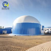 China Double Layer Biogas Balloon for Landfill Gas Storage - 20-25 Year Lifespan, 500 m³ Capacity, H₂S Resistant for sale