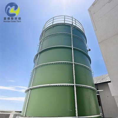 China Cylindrical Composite Stainless Steel Bolted Storage Tanks for Wastewater - 20-30 Year Lifespan, 10-100 ft Diameter Range for sale