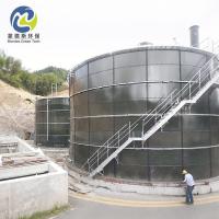 China Enamel Coated Bolted Steel Water Storage Tanks - 500,000 Gallon Capacity with 0.25mm Coating for Industrial Use for sale
