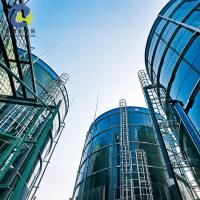 China Municipal Bolted Water Storage Tanks with Glass-Fused-To-Steel Coating - 30-Year Lifespan, 150 psf Snow Load Capacity for sale