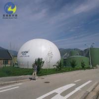 China High Capacity Double Membrane Gas Holder with Customized Size and Automatic Control for Biogas Storage for sale