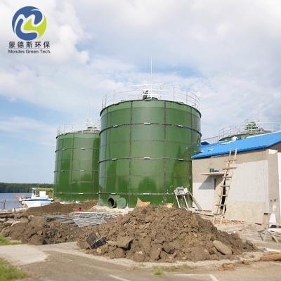 China Embeded Foundation GFS Tank  With PP Capped Panel Bolts for sale