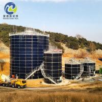 China Non Leakage Corrosion Resistant Glass Fused Bolted Steel Tank for sale