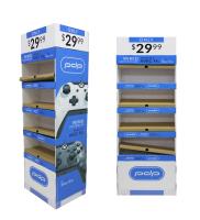 China EVA Recyclable Cardboard Display Rack , Stable Coroplast Display Stands for sale
