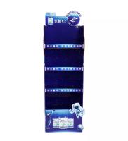 China Ultralight Cardboard Food Display Stands Multipurpose Cardboard POP Display For Retail for sale