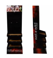 China Multifunctional Corrugated Display Rack Standee For Advertising Supermarket Promotion Paper Material Shelf Display Stand for sale