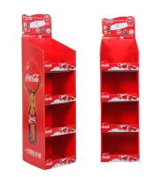 China Varnish POP Corrugated Display Rack Multifunctional Recyclable POP Custom Corrugated Cardboard Counter Display for sale