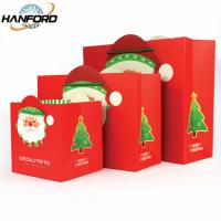 China Embossing Flat Pack Xmas Eco Friendly Gift Box Packaging Ultraportable for sale